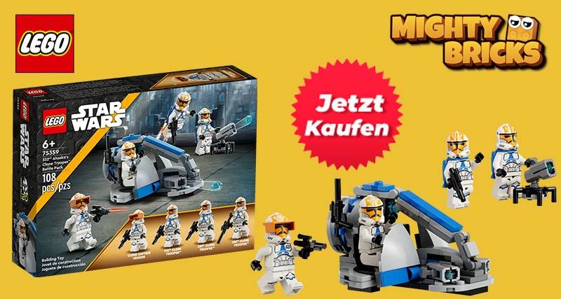 LEGO® Star Wars 75359 Ahsokas Clone Trooper™ der 332. Kompanie – Battle ...
