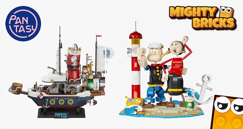 Pantasy Popeye Klemmbaustein Sets » MightyBricks